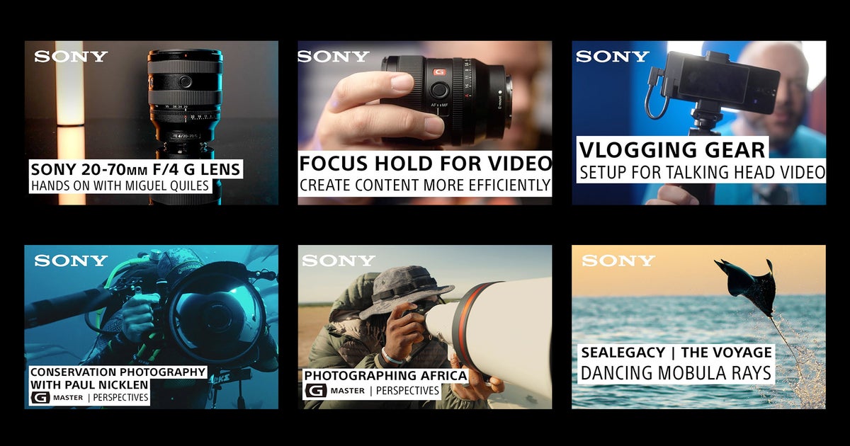 Not To Be Missed Content On The Alpha Universe YouTube Channel | Sony ...