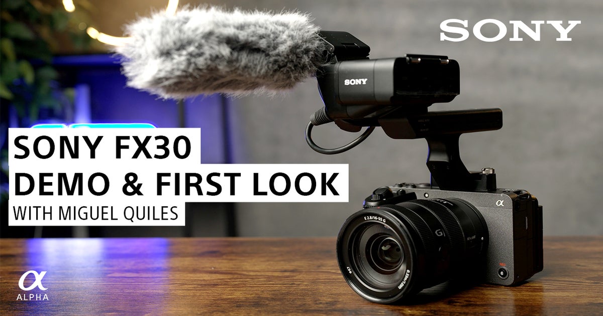 Get A First Look At The New Sony FX30 | Sony | Alpha Universe