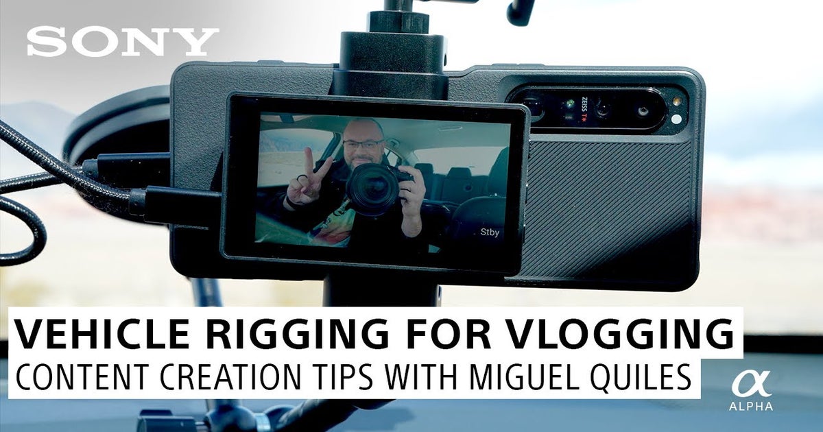 How To Create Content On The Go With This Mobile Vlogging Rig | Sony ...
