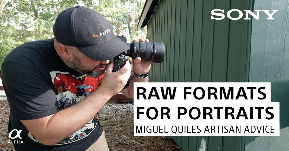 Which RAW Option Is Best For Portrait Photography? | Sony | Alpha Universe