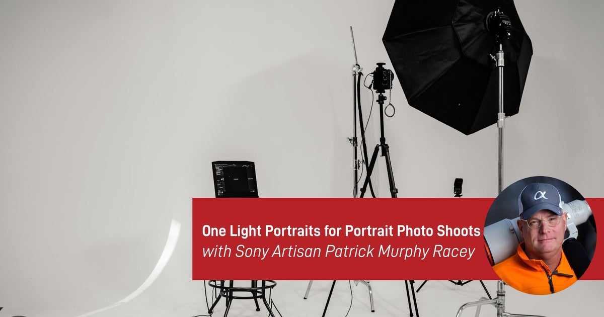 One Light Portraits With Sony Artisan Patrick Murphy-Racey | Sony ...